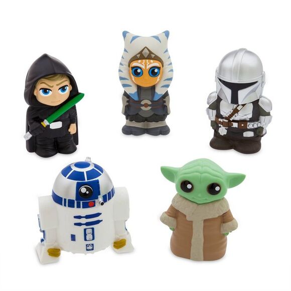 Disney | Toys | Open Box Disney Star Wars Bath Bucket Mini Figure Set ...